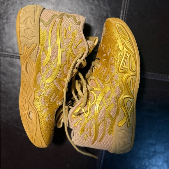 Puma | Shoes | Puma Mb4 Golden Child Basketball Shoes Size 5 | Poshmark
